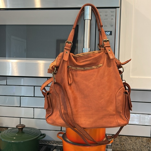 Borse in Pelle | Bags | Borse In Pelle Purse Leather Brown Hobo Italy ...